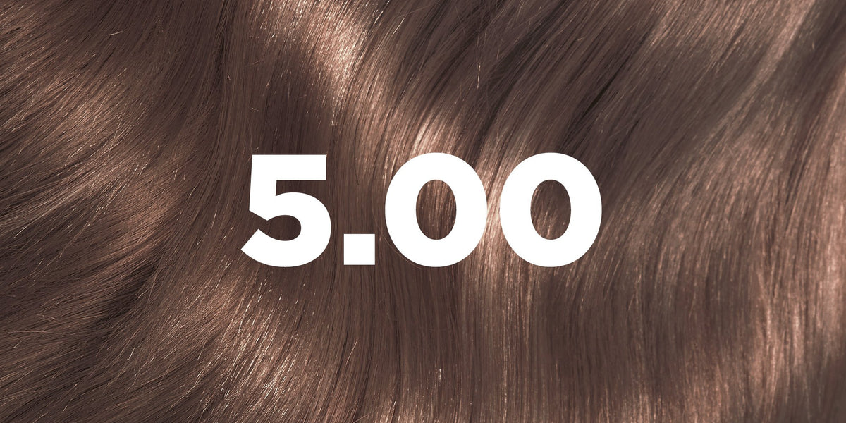 ÉMULSION COLORANTE 5.00 CHATAIN CLAIR ( Coloración permanente sin mezc ...